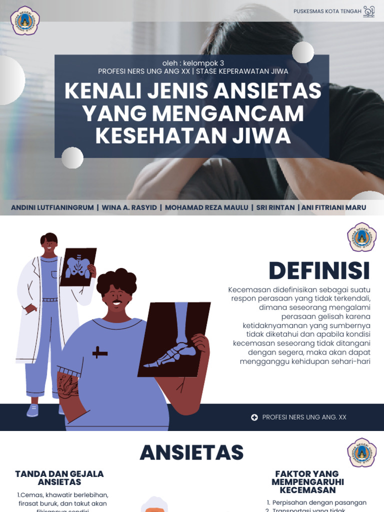 Jenis dan Penanganan Ansietas | PDF