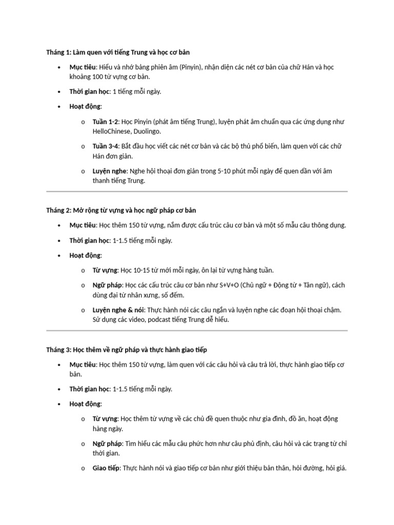 Plan Hanyu | PDF