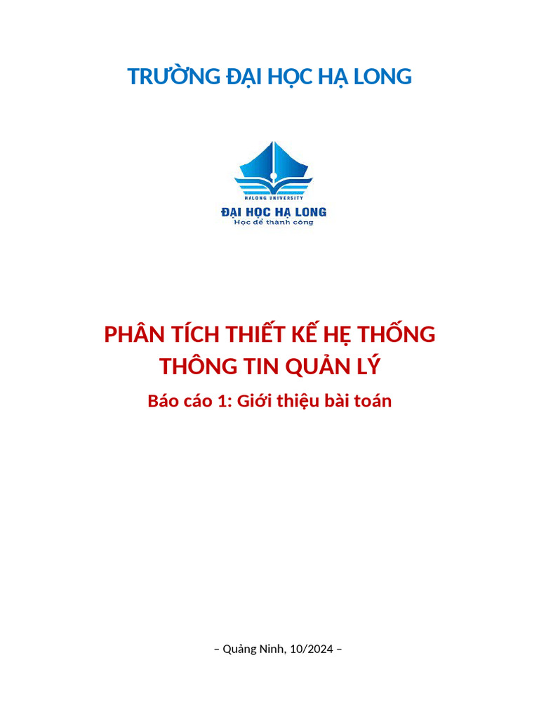 1.gioi Thieu He Thong | PDF