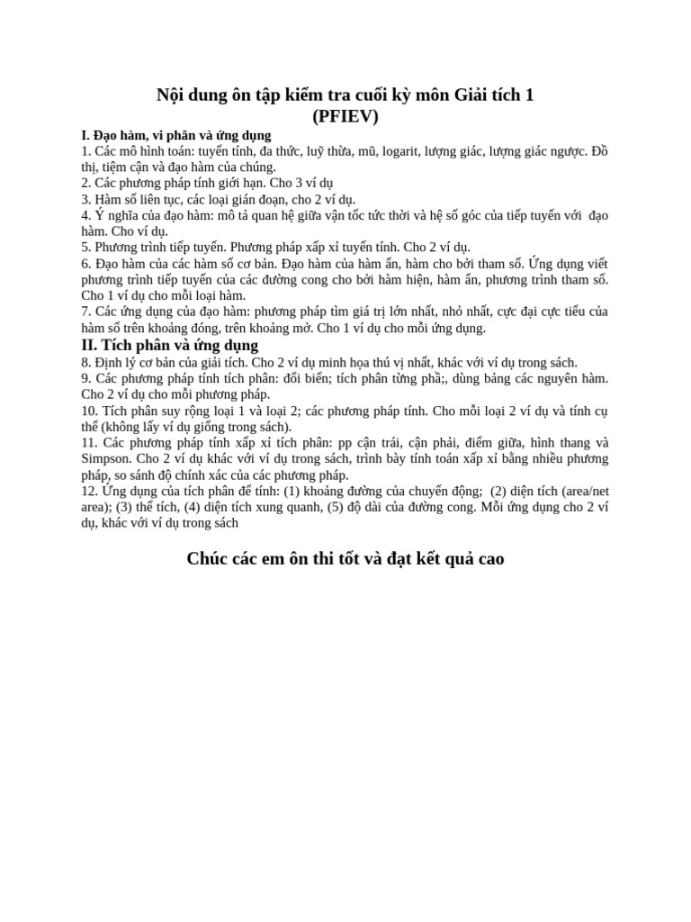 OnTapCuoiKy GT1 | PDF