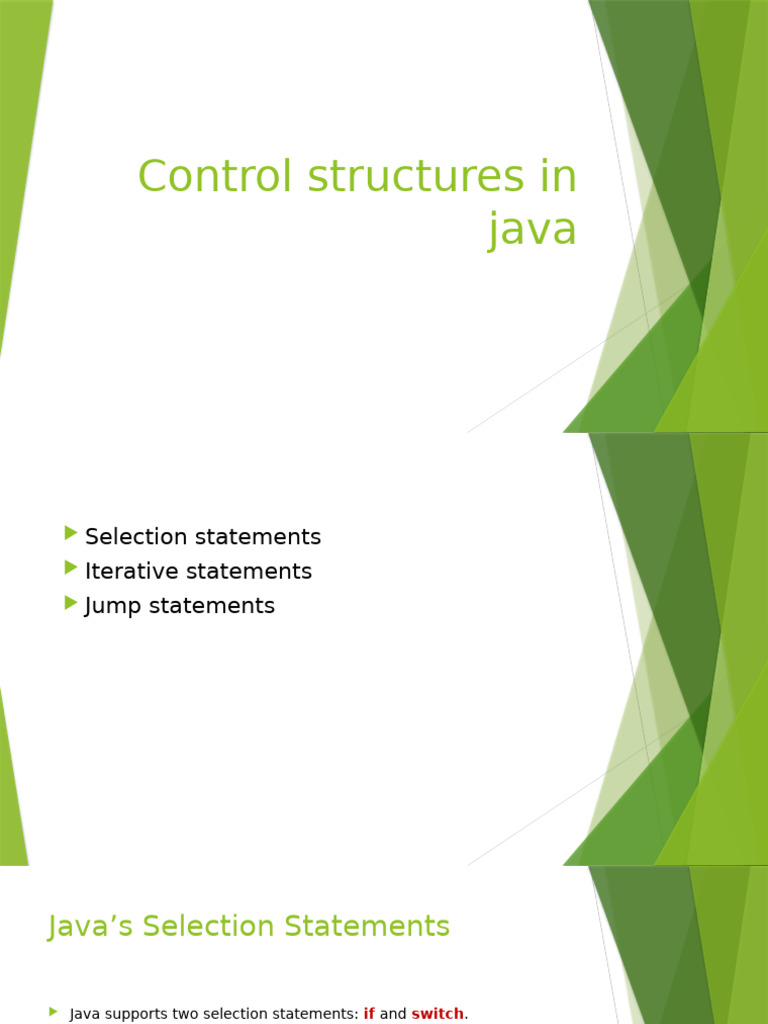 Contol Structures | PDF | Control Flow | Computer Science