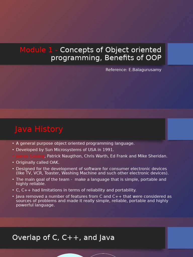Concept Of Oops Pdf Class Computer Programming Java Programming Language