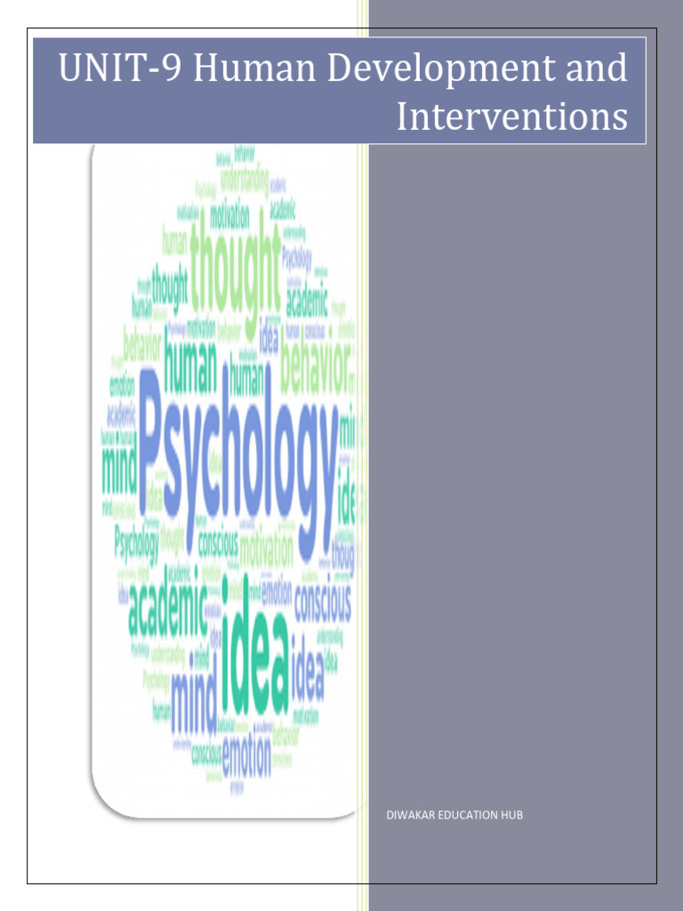 Human Development | PDF | Developmental Psychology | Psychology