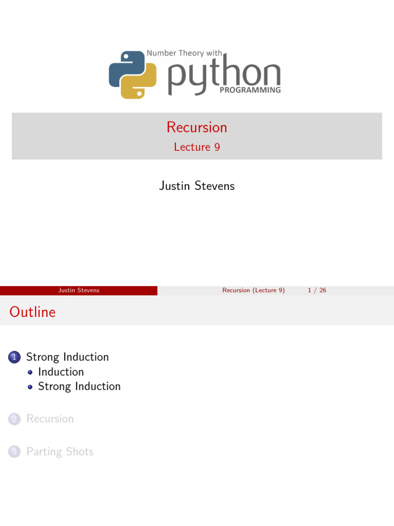 Understanding Recursion and Induction | PDF | Mathematical Proof ...