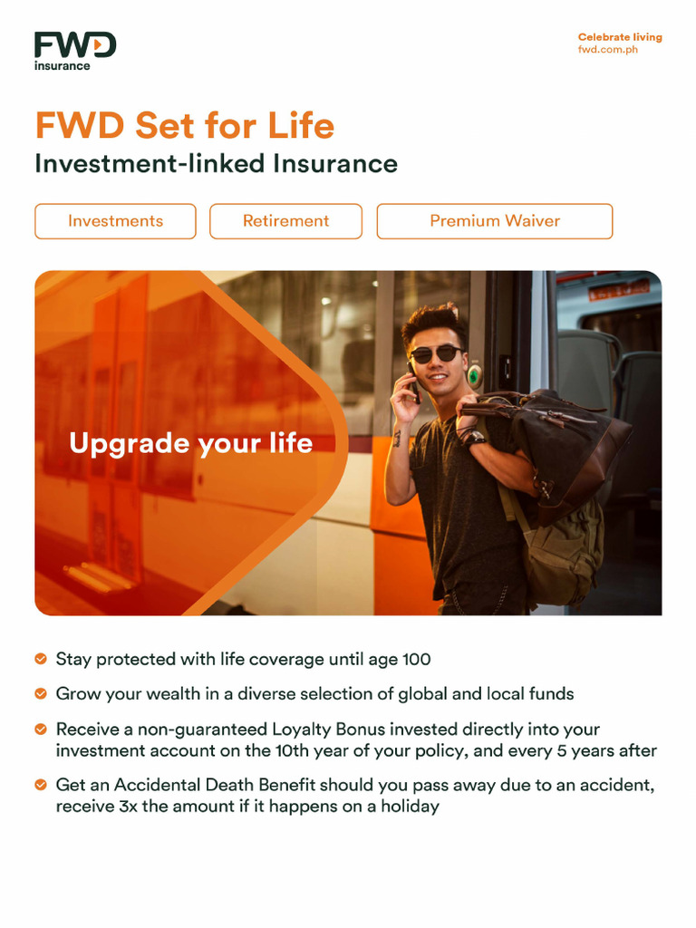 FWD Set For Life Addons and Bundles Brochure | PDF