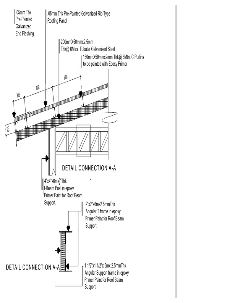 2406 - Shed Connection Detail-Model | PDF