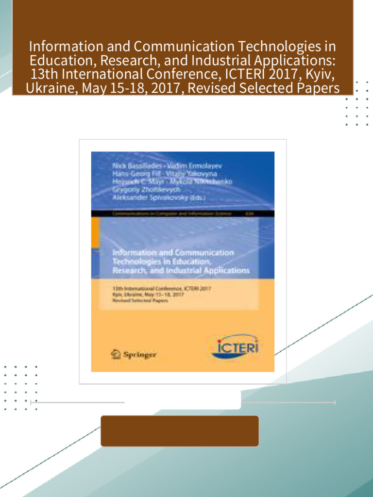 Instant ebooks textbook Information and Communication Technologies in ... Instant ebooks textbook Information and Communication Technologies in ...