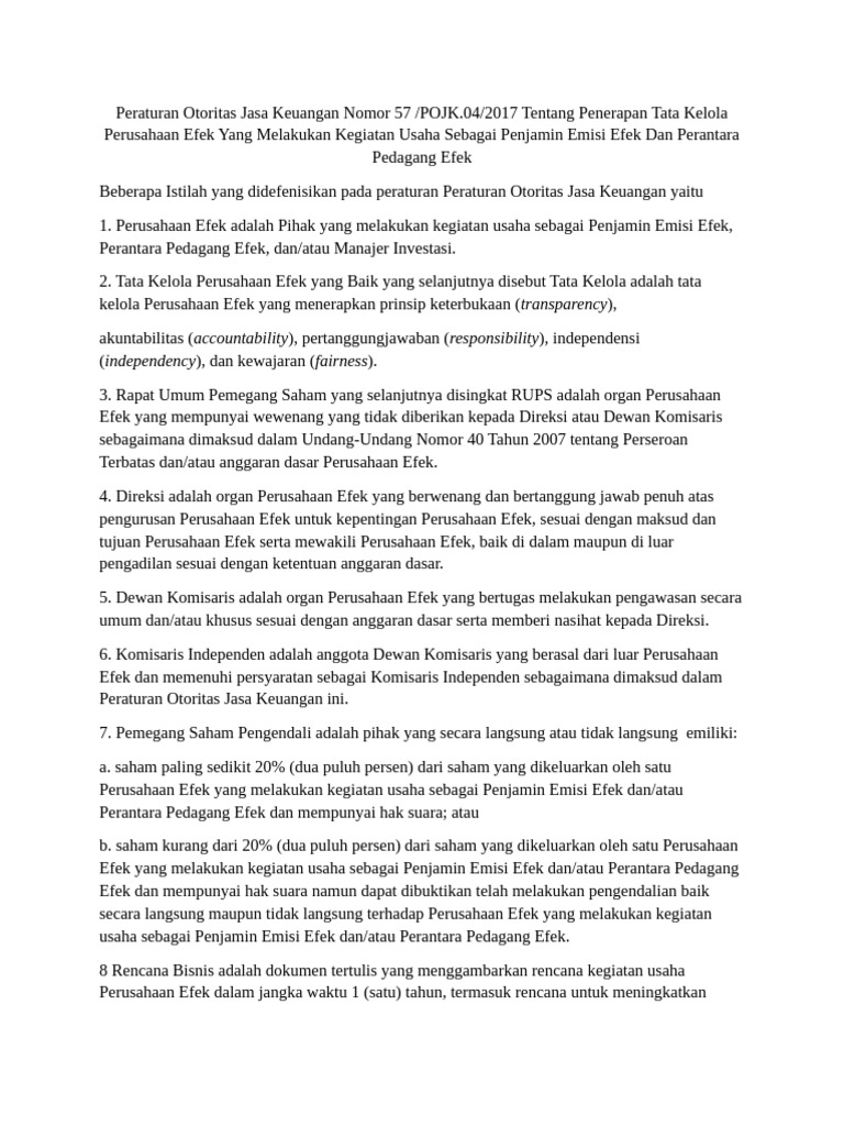 Rangkuman Undang-Undang | PDF