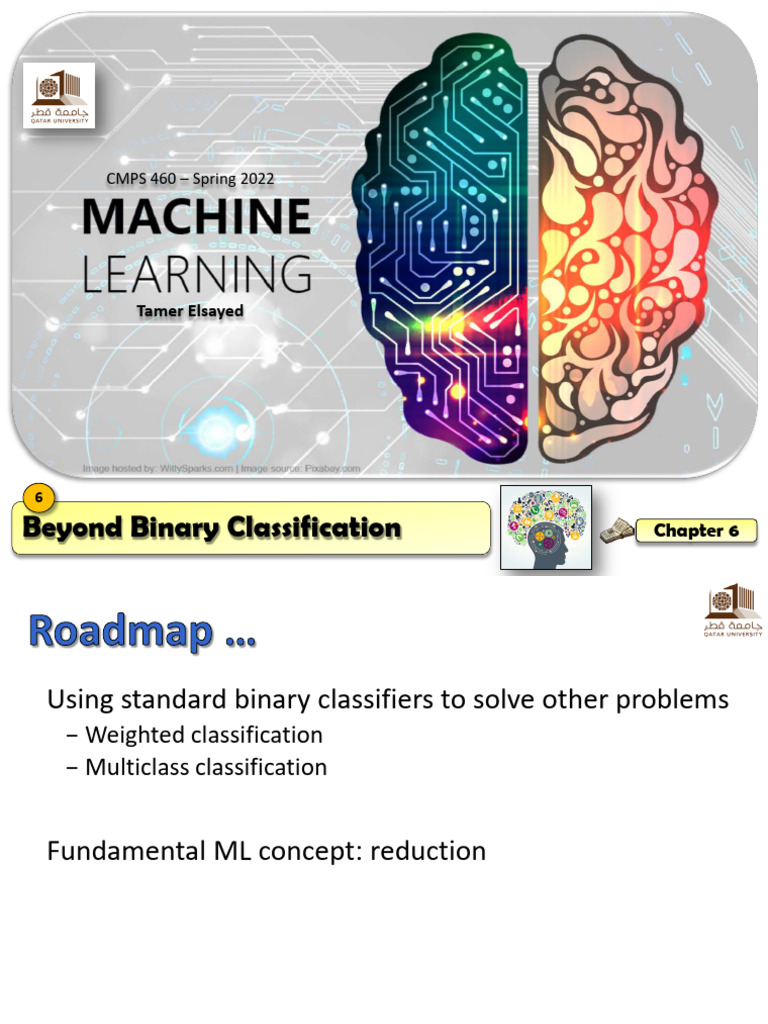 Advanced Techniques in Binary Classification | PDF | Machine Learning ...