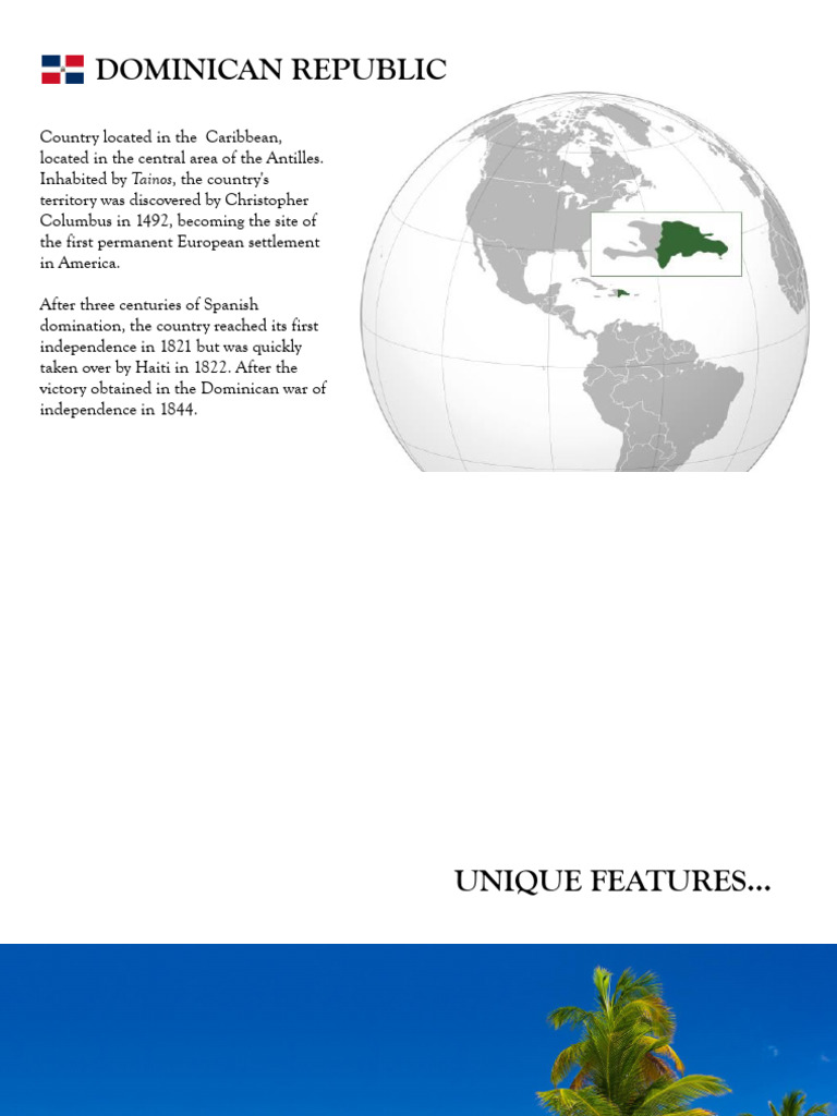 Intro To Dominican Republic | PDF