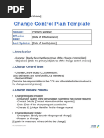 Change Control Board (CCB) Template | PDF | Risk | Risk Assessment