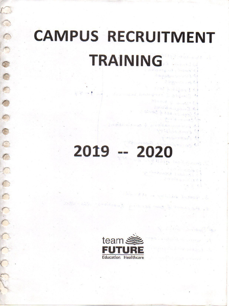 Aptitude Practice Book | PDF