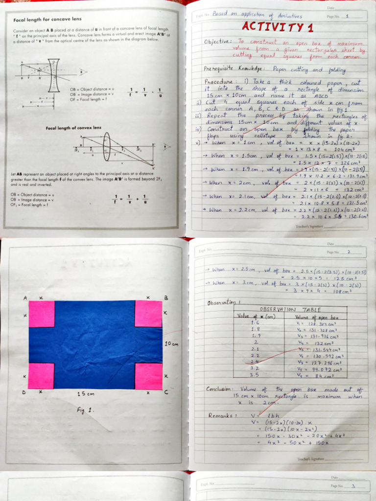 Maths Practical Class 12 | PDF
