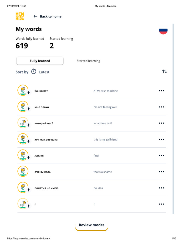 level 10 russian dictionary | PDF