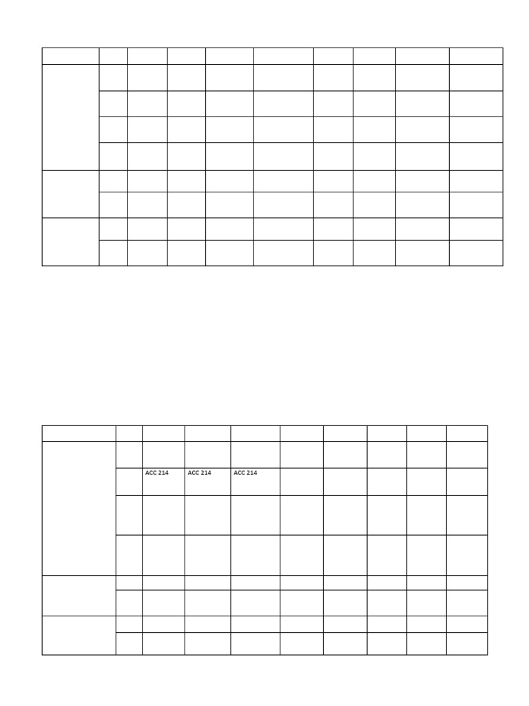 Sbms Time Table - 043045 | PDF