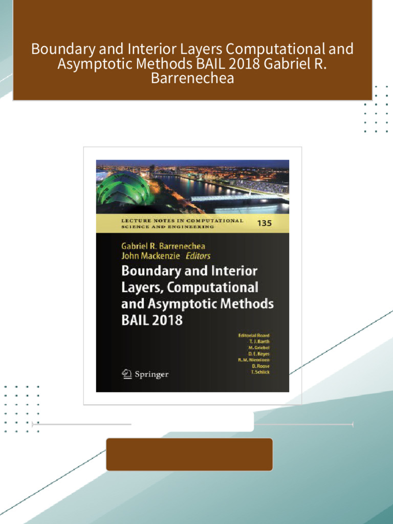 Download ebooks file Boundary and Interior Layers Computational and ... Download ebooks file Boundary and Interior Layers Computational and ...