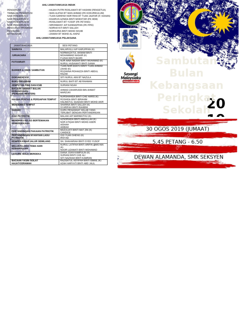 Buku Program Ambang Merdeka 2019 | PDF