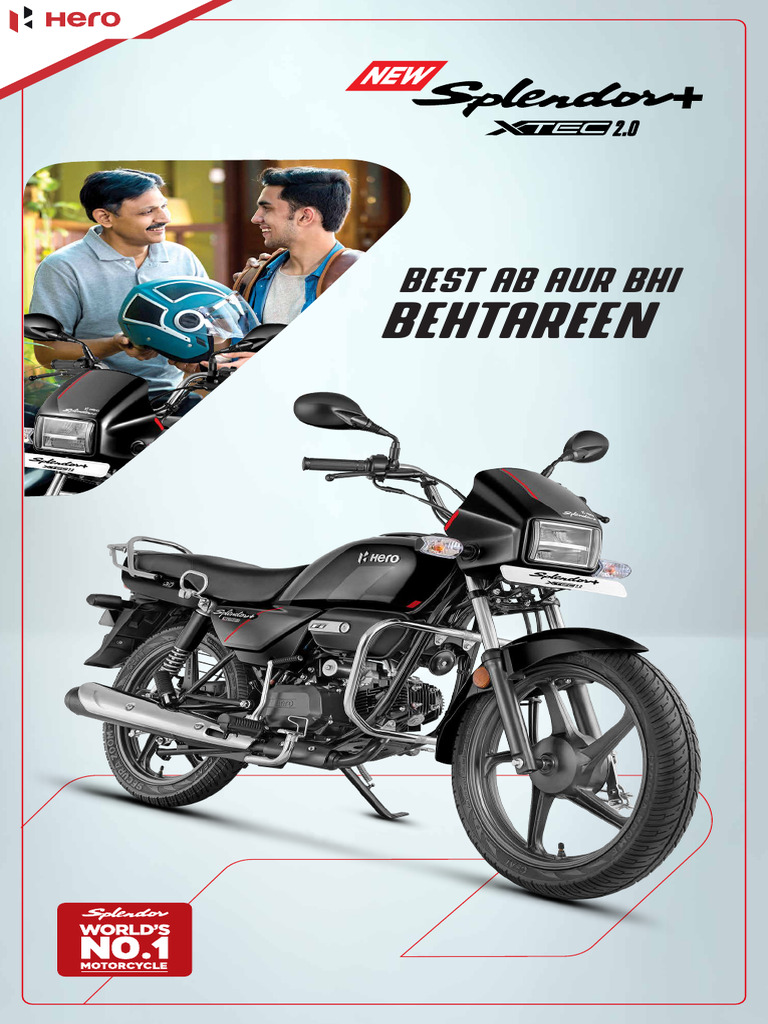 Hero Splendor+ XTEC 2.0 Features Guide | PDF | Car | Car Body Styles
