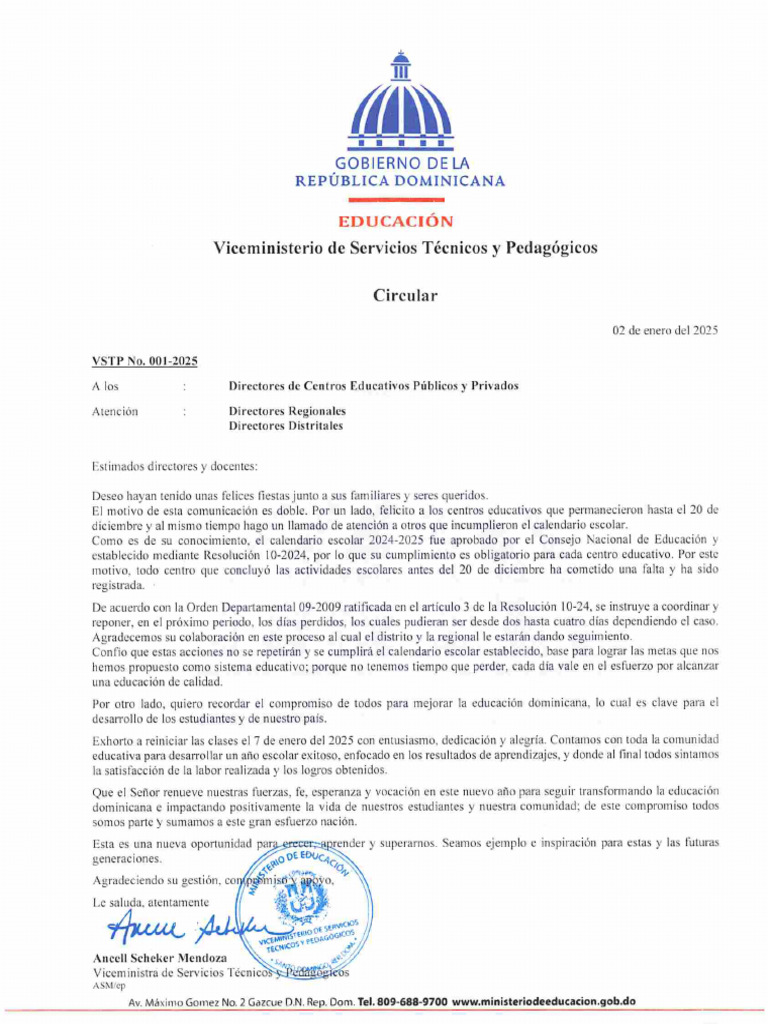 VSTP No. 001-2025 (Carta) . | PDF
