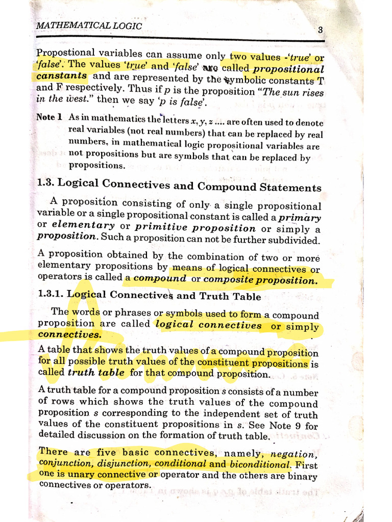 Mathematical Logic | PDF