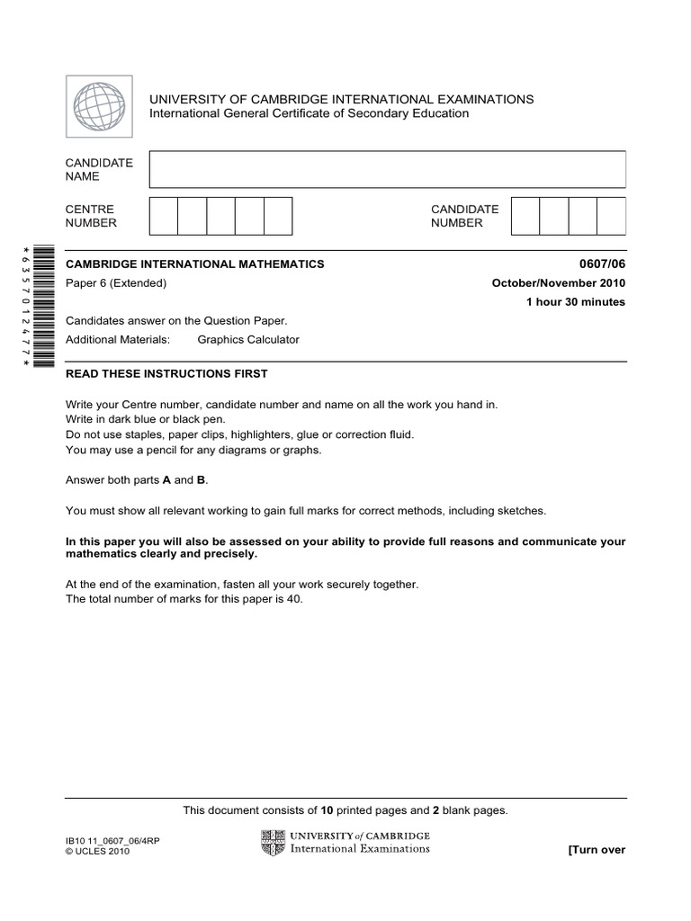 0607_w10_qp_6 | PDF | Planets | Solar System
