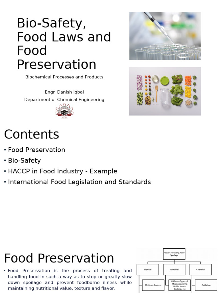 Safety, Food Preservation and Hygience | PDF | Food Preservation | Food ...