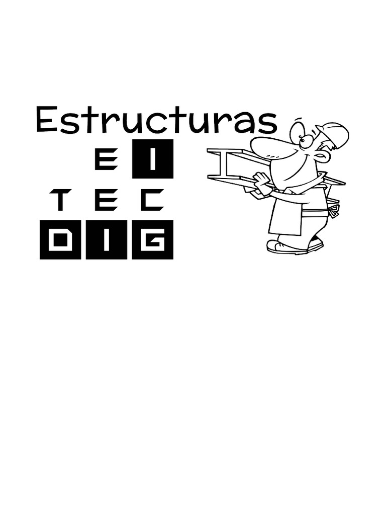 Estructuras 1 ESO 2024 | PDF | Viga (Estructura) | Fundación (Ingeniería)