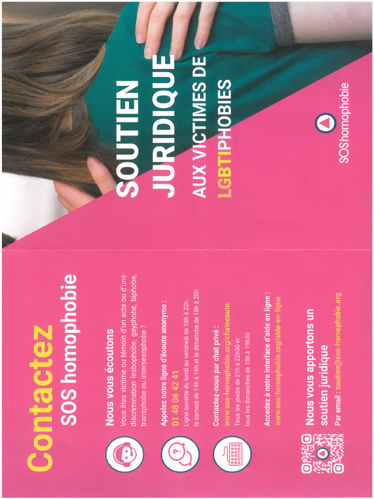 Plaquette SOS Homophobie | PDF