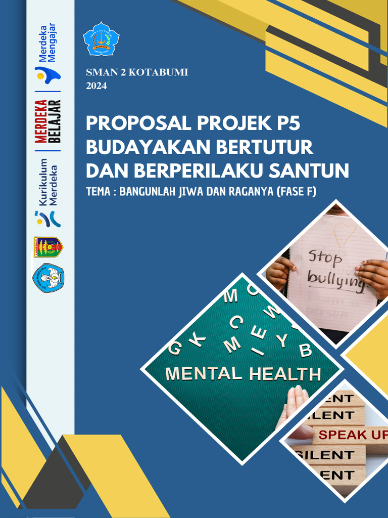 Proposal Projek P5 Bangunlah Jiwa Dan Raganya Fase F 2024 | PDF