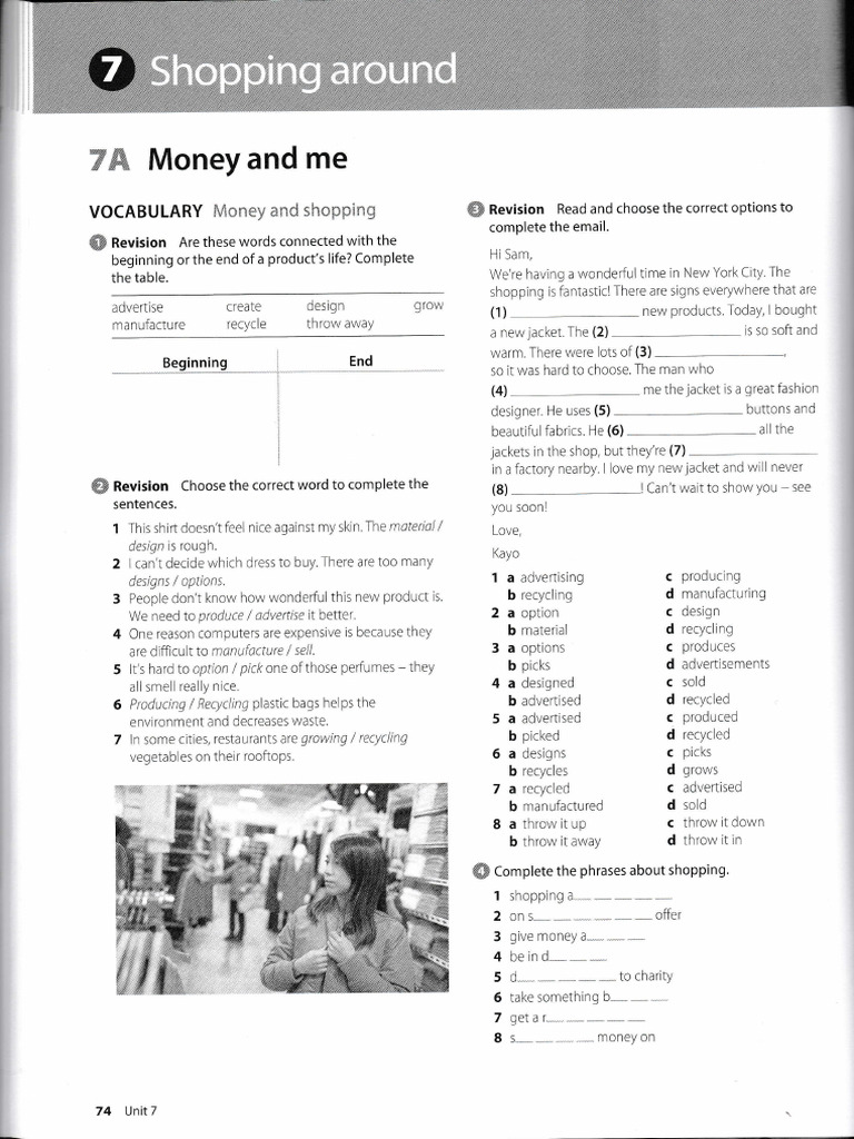 u7 perspective wb | PDF | Supermarket | Linguistics