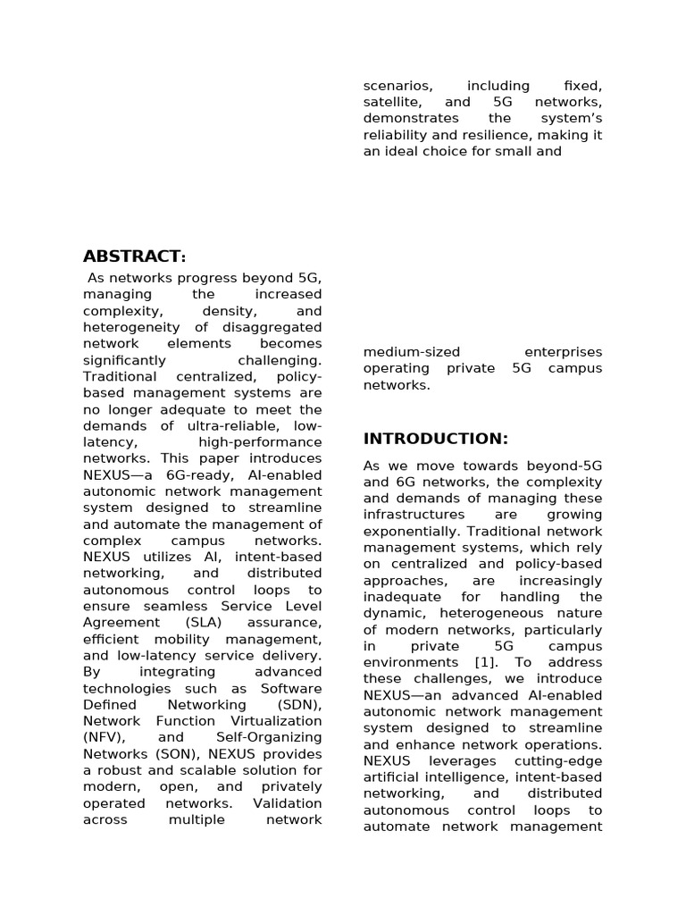 Final Paper | PDF | Computer Network | Computer Networking
