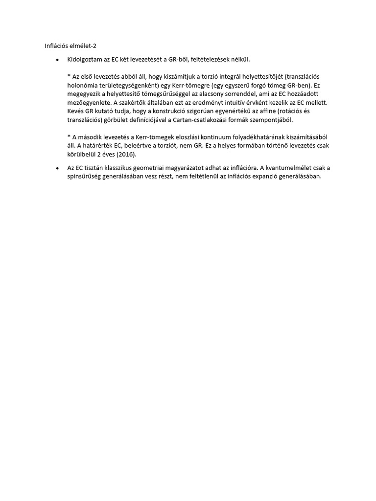 Inflációs elmélet-2 | PDF Inflációs elmélet-2 | PDF