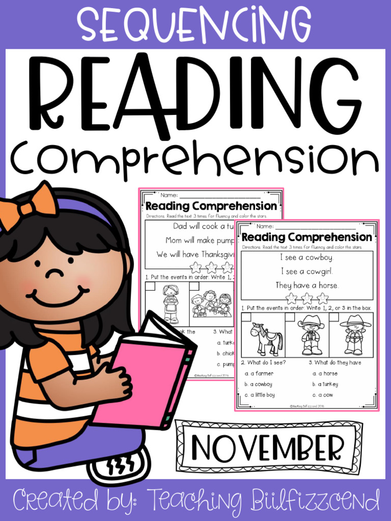 03 - November Sequencing Reading Comprehension | PDF