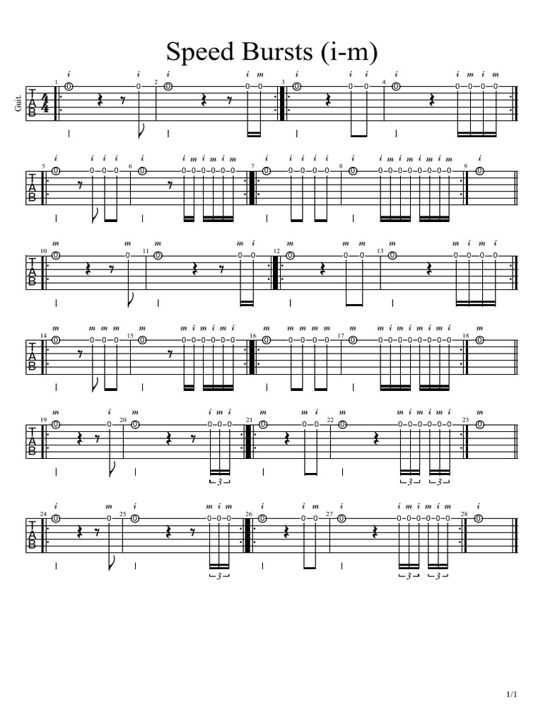 Speed Bursts i-m | PDF