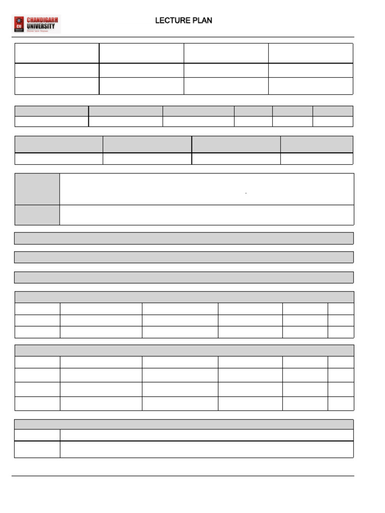 Lectureplancs20124csh 101 Pdf C Programming Language Computer 6002