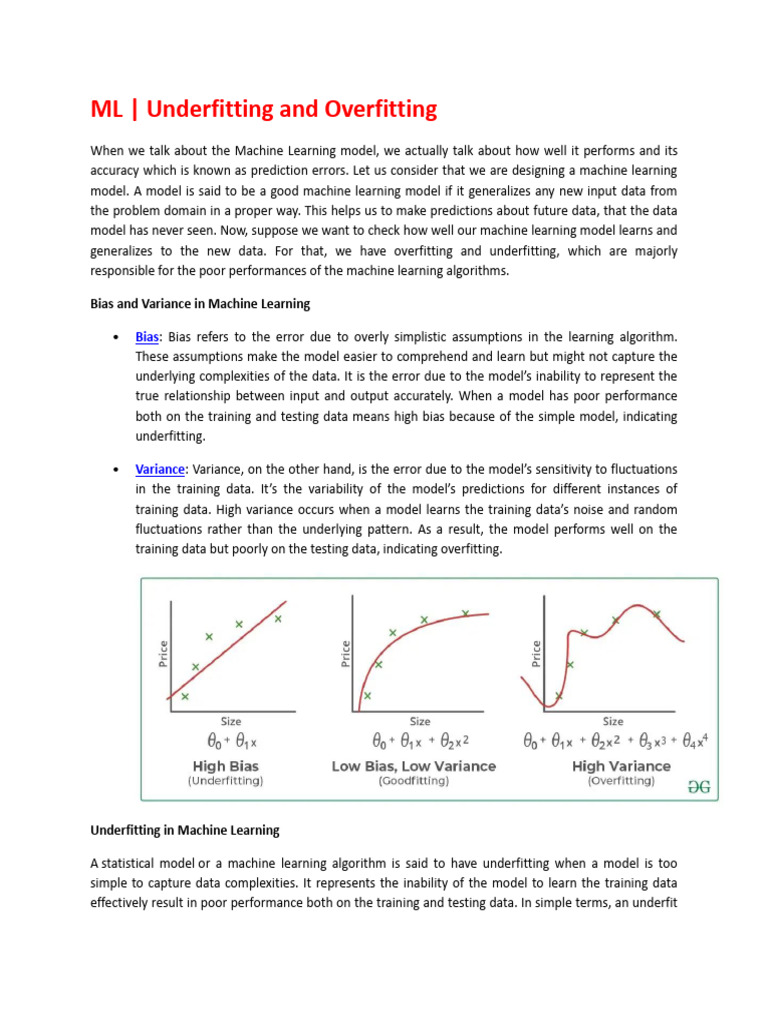 Bias_and_Variance | PDF | Machine Learning | Cognitive Science