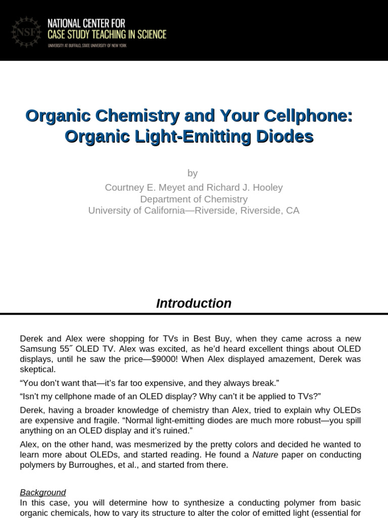 Oled | PDF | Oled | Light Emitting Diode