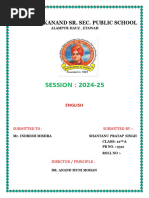 EVS Project Cover Page Design | PDF