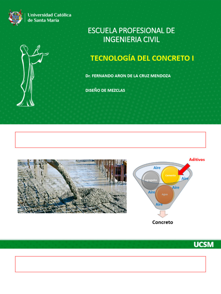 DISEÑO DE MEZCLAS - METODO ACI | PDF | Hormigón | Desviación Estándar