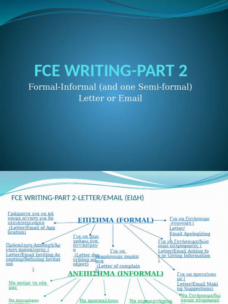FCE-Part - 2-Letter - Email (Extended Version) | PDF