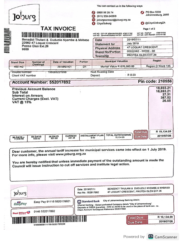 Proof of Residence | PDF