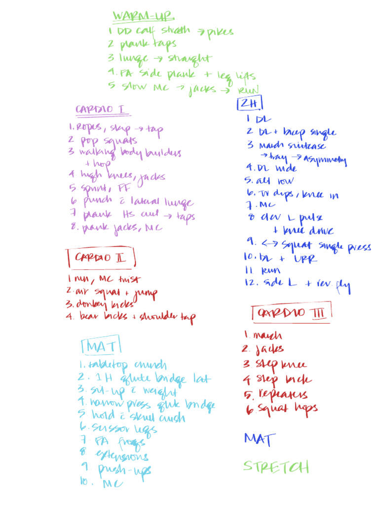Cardio Hiit 45min Step | PDF