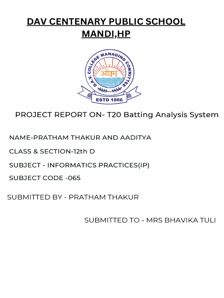IP Project PDF | PDF