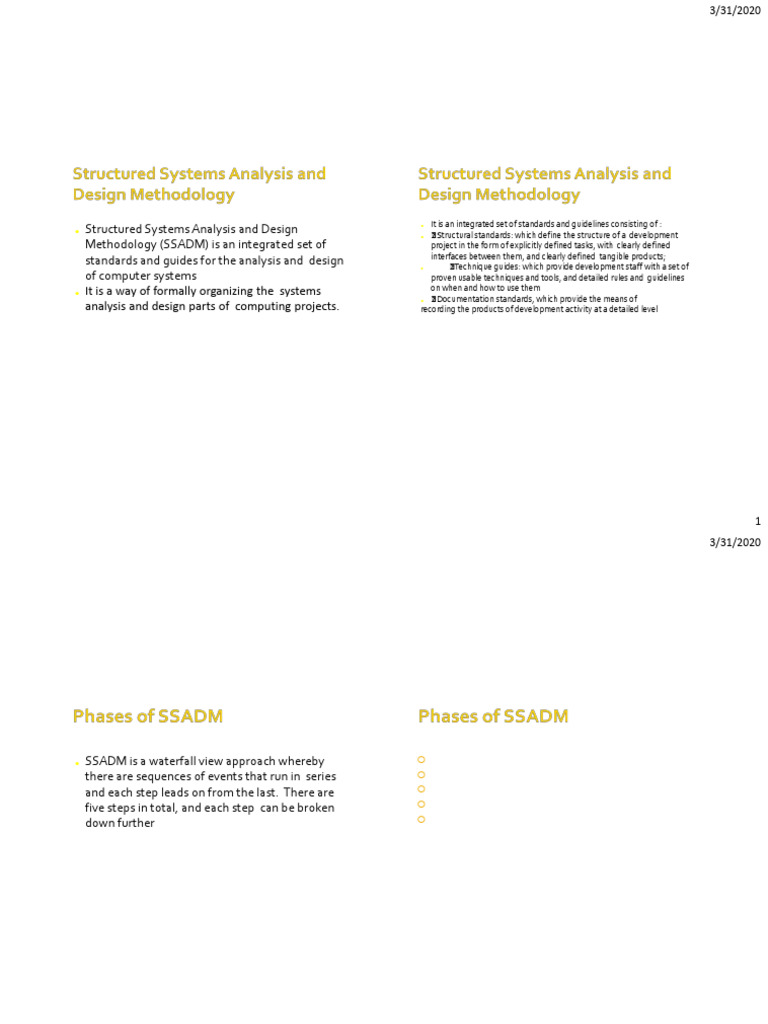 Lecture 2 and 3 Software Development Methodologies | PDF | Class (Computer Programming ...
