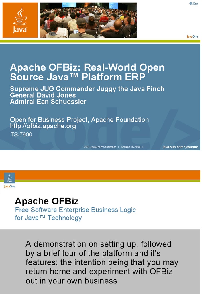 Apache Ofbiz Real World Open Source Java Platform Erp Enterprise