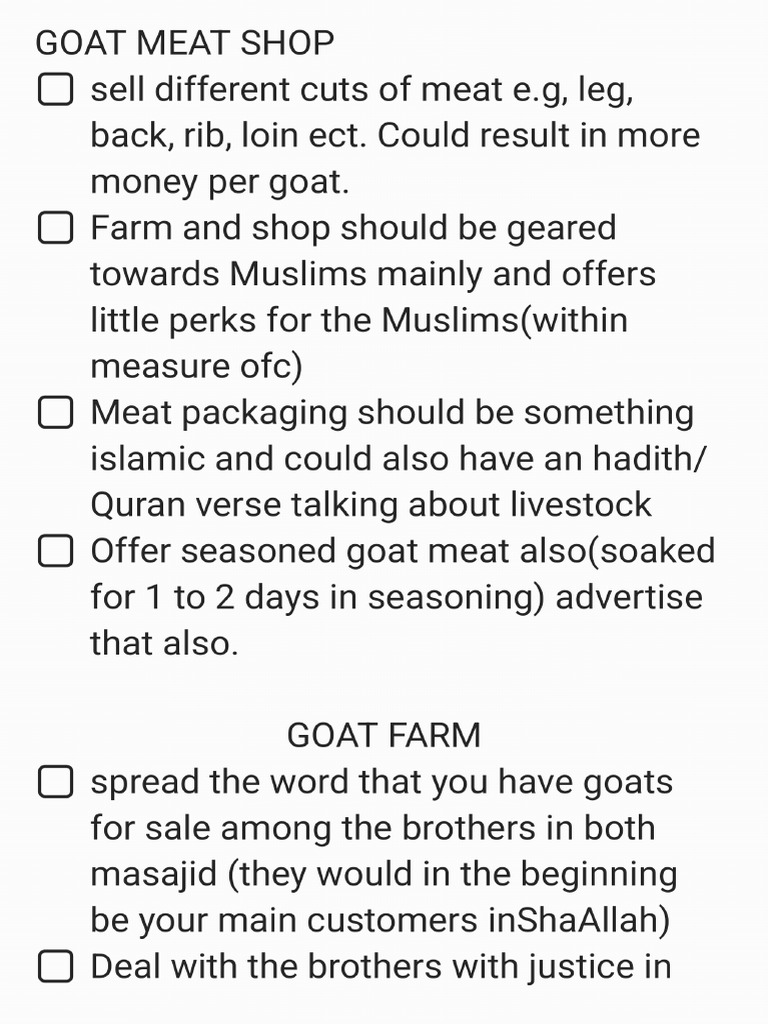 Goat Farming Updated | PDF