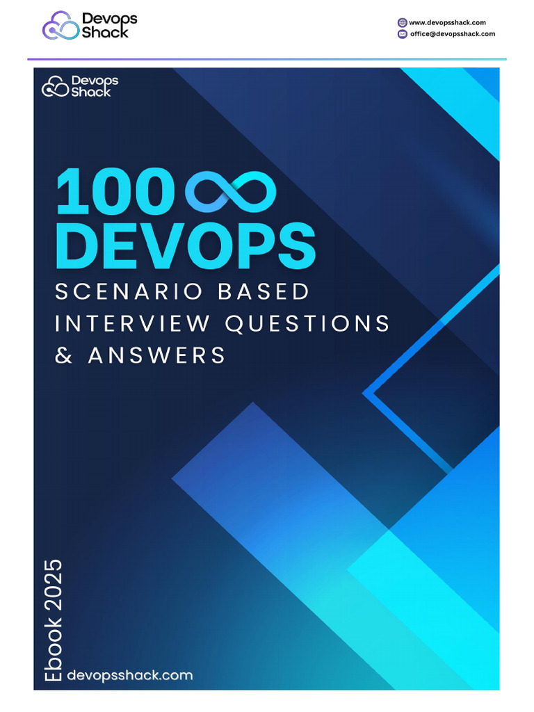 DevOps Scenario Based Interview Questions & Answers - 1 | PDF | Load Balancing (Computing ...