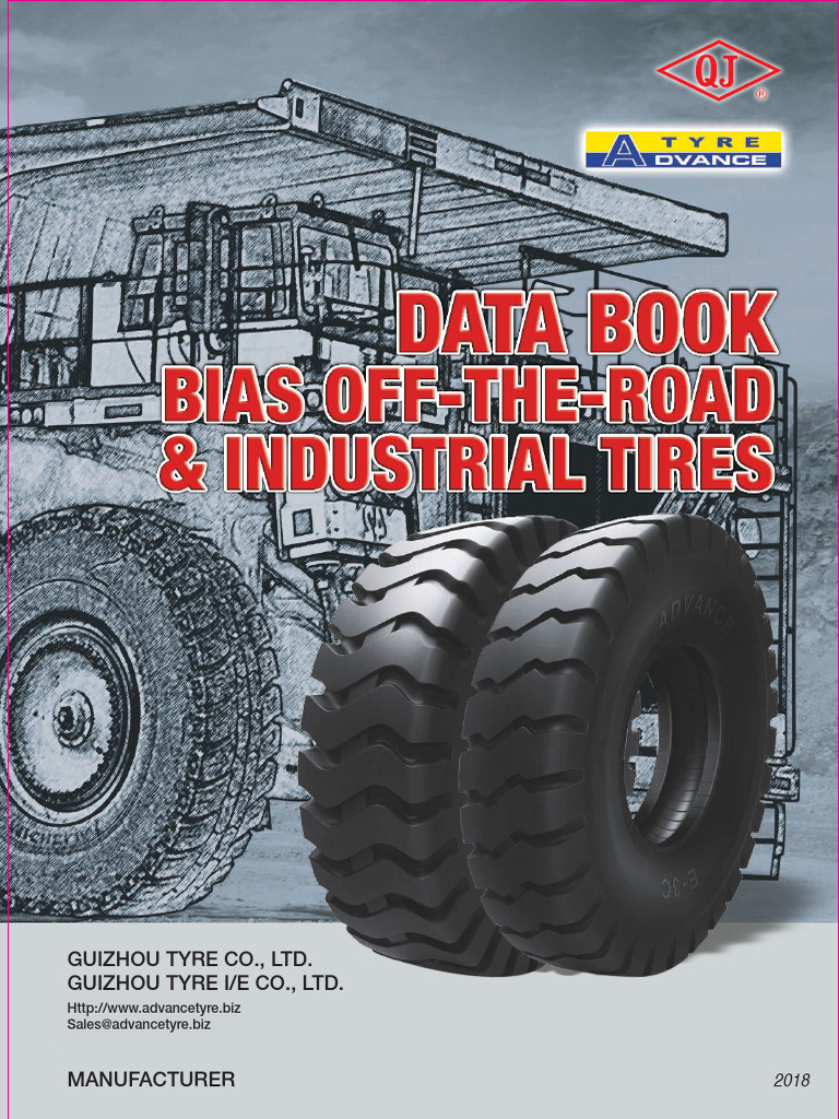 2018 ADVANCE Bias OTR and Industrial Tire Data Book | PDF | Tire ...