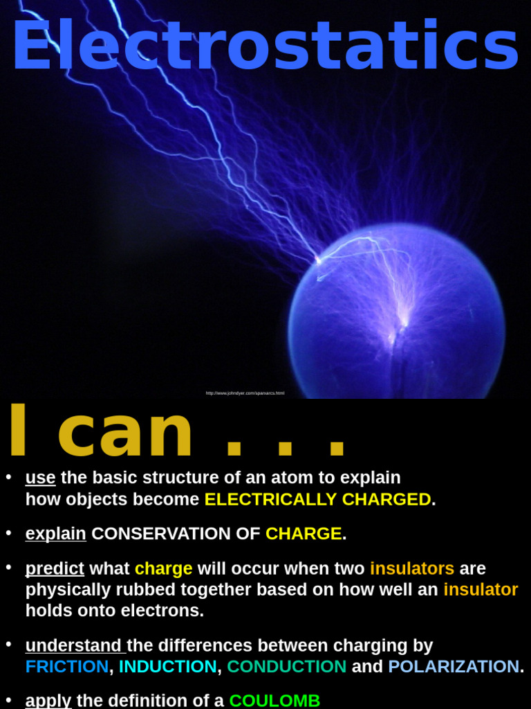 01 Electrostatics | PDF | Electric Charge | Force