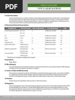 Liquid Sucrose & Simple Syrup Specs | PDF | Sucrose | Specification ...